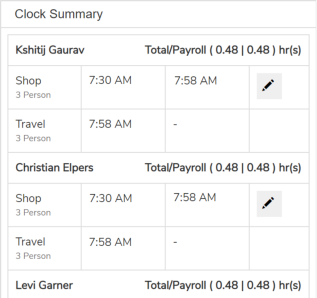 Time Tracking Enhancements